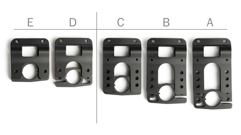 Guide for changing seat height on Etac Xact